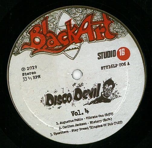 LEE SCRATCH PERRY Disco Devil Vol 4 Vinyl Record LP Studio 16 2020